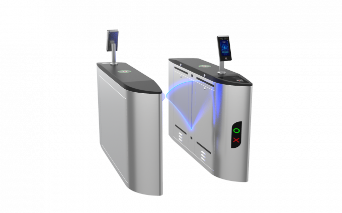 Intelligent Facial Recognition Turnstile Flap Access Controller Gate