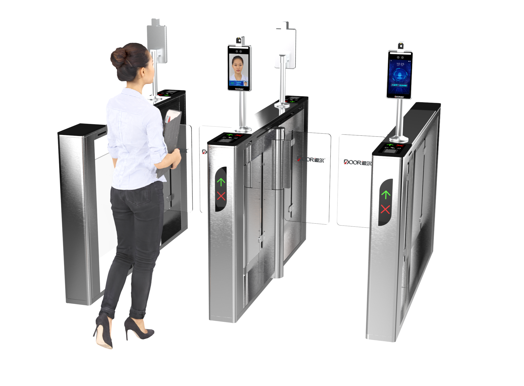 Biometric Face Recognition Terminal For Entrance Access Control System