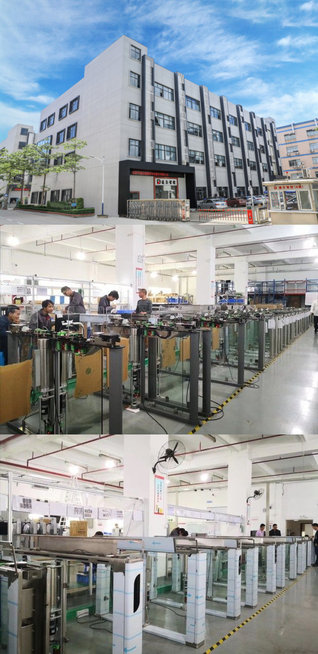 DC Brushless Motor Face Recognition DOOR Access System Temperature ...