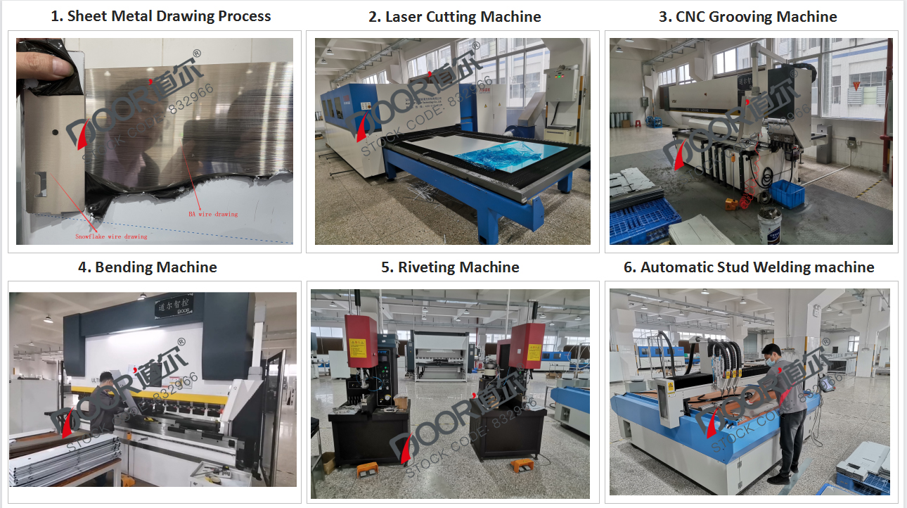 Office Building Access Control Speed Gate With Wide Handicapped Access