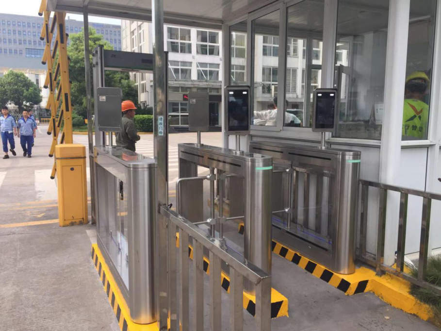 SUS304 Stainless Steel Turnstiles Swing Gate Turnstile 900mm Width For ...