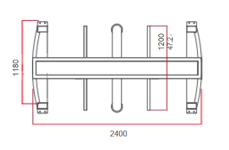 Double Channel Revolving Door Full Height Turnstile For Prison