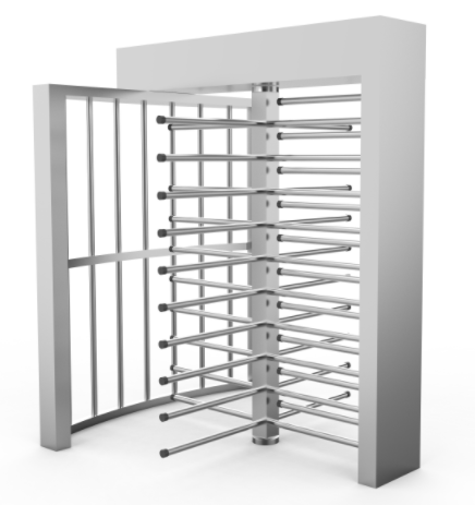 Biometric Security Access Control Full Height Turnstile Gates Systems