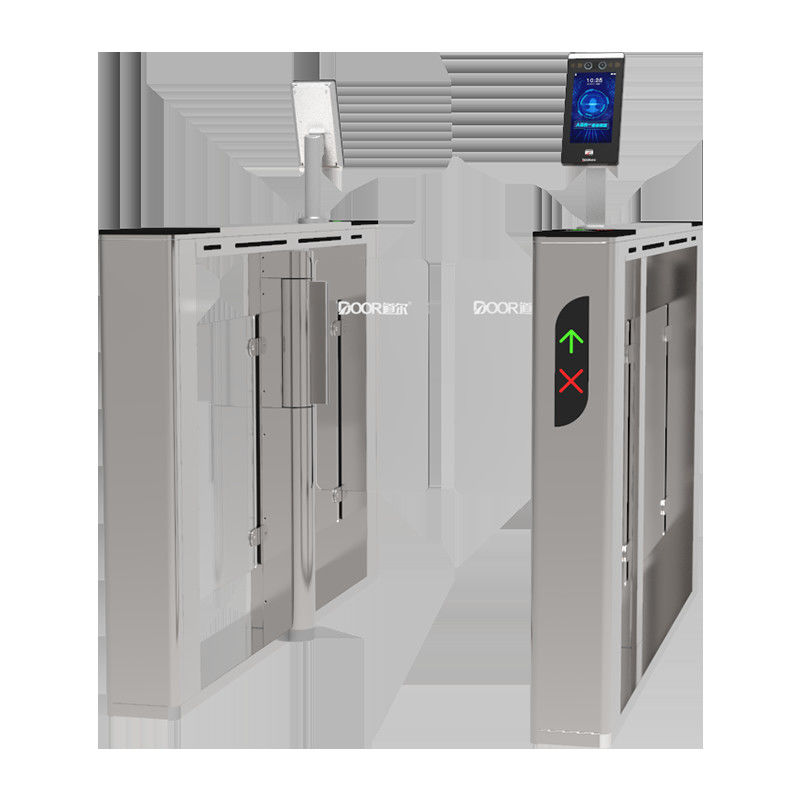 0.3s 1100mm Channel SUS304 swing gate Speedlanes