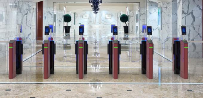Access Control QR Code Scanner Speed Turnstile Barrier Gates